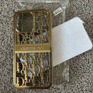 Dior | Cell Phones & Accessories | Brand New Christian Dior Gold 4 ...
